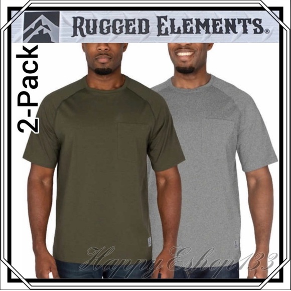 Rugged Elements | Shirts | Rugged Elements Mens Heavyweight Work Tee ...
